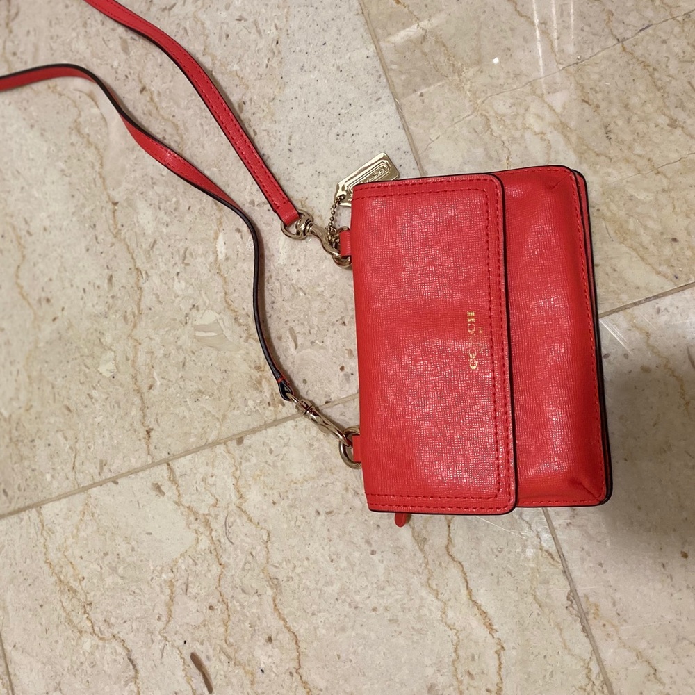 Coach Red Crossbody - Gem